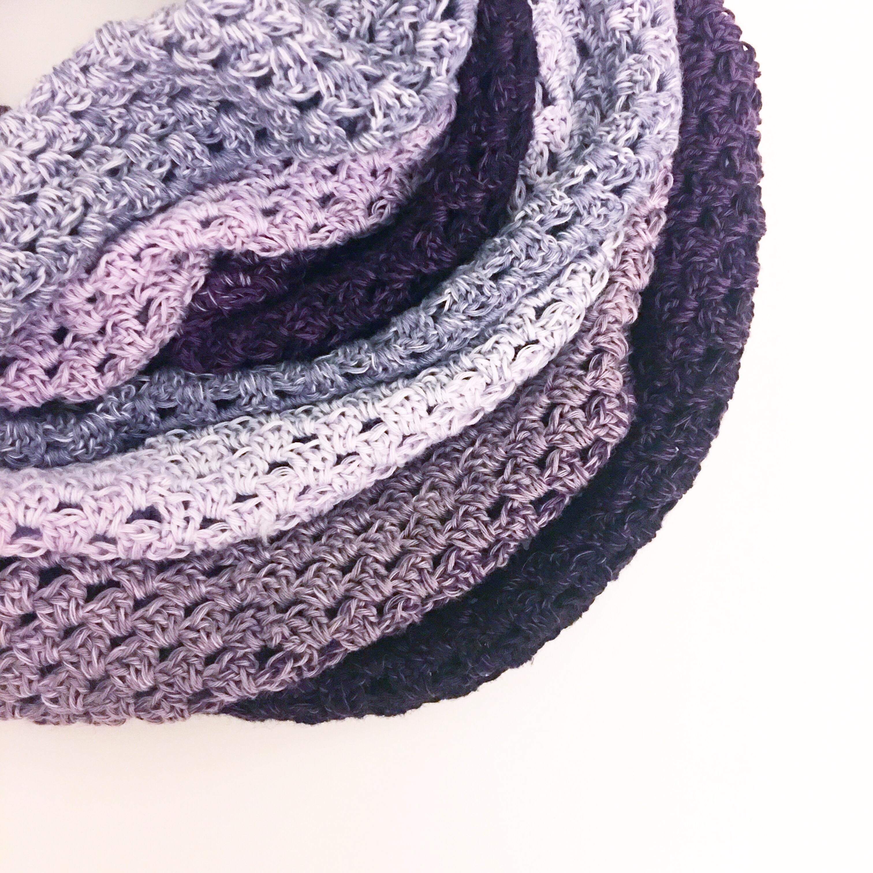 My Patterns for Gradient Yarns – Honouring M.E. Crochet Blog