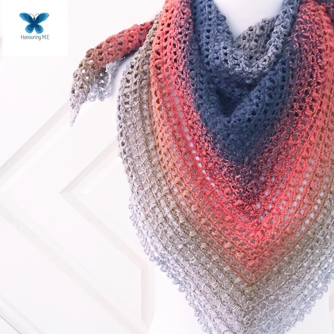 My Patterns for Gradient Yarns – Honouring M.E. Crochet Blog