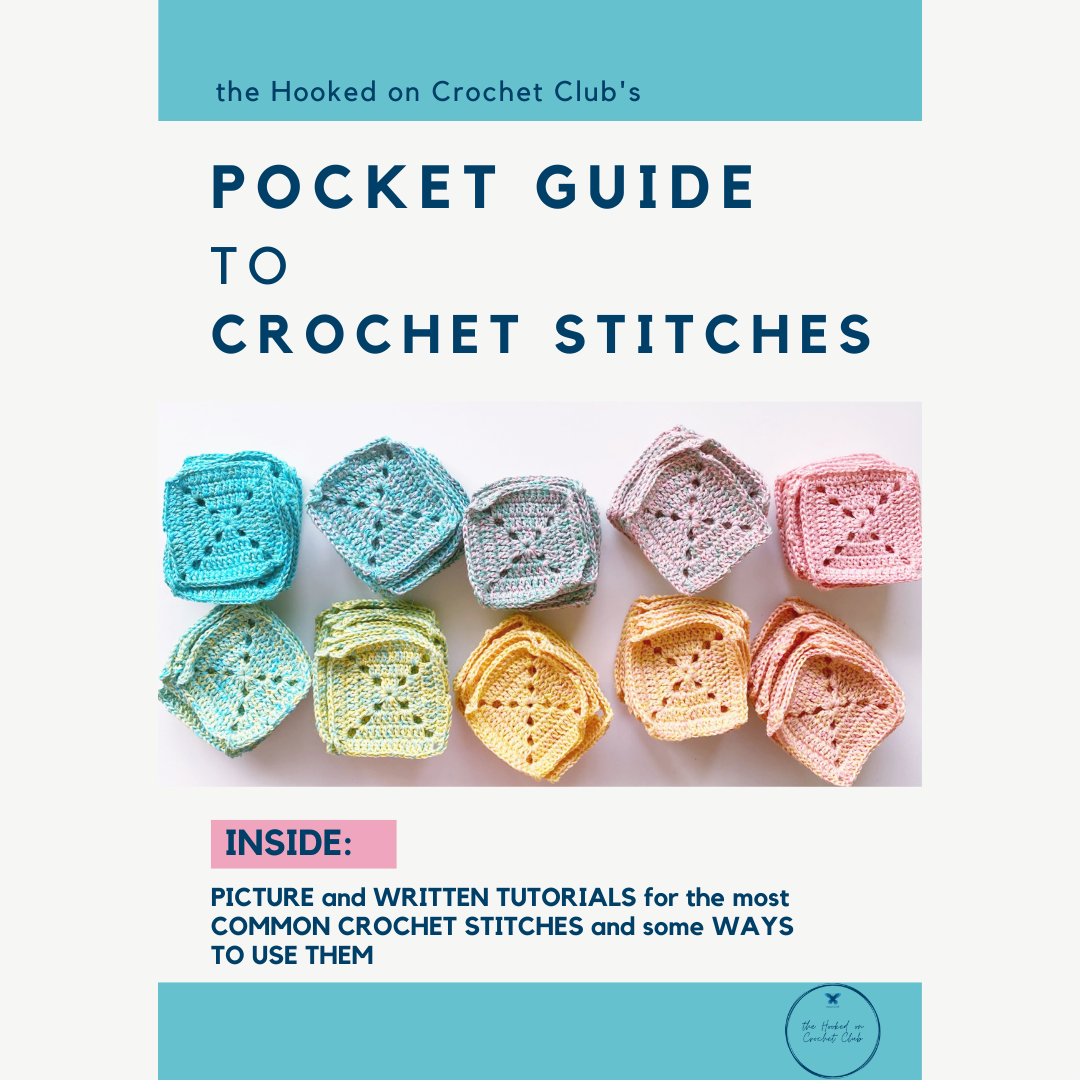 Pocket Guide to Crochet Stitches – Honouring M.E. Crochet Blog