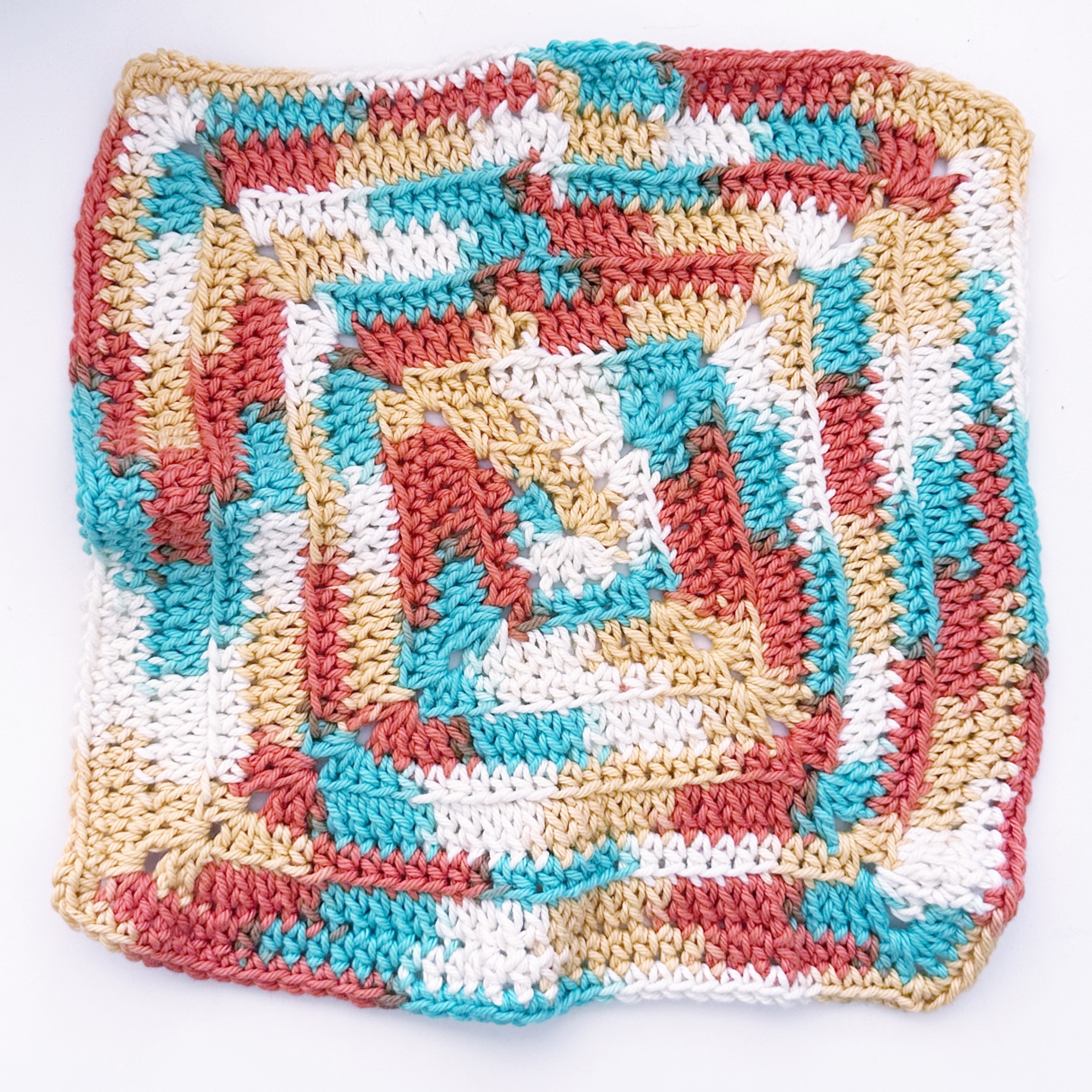 A Washcloth Worked in the Round that Works Up Quickly – Honouring M.E ...